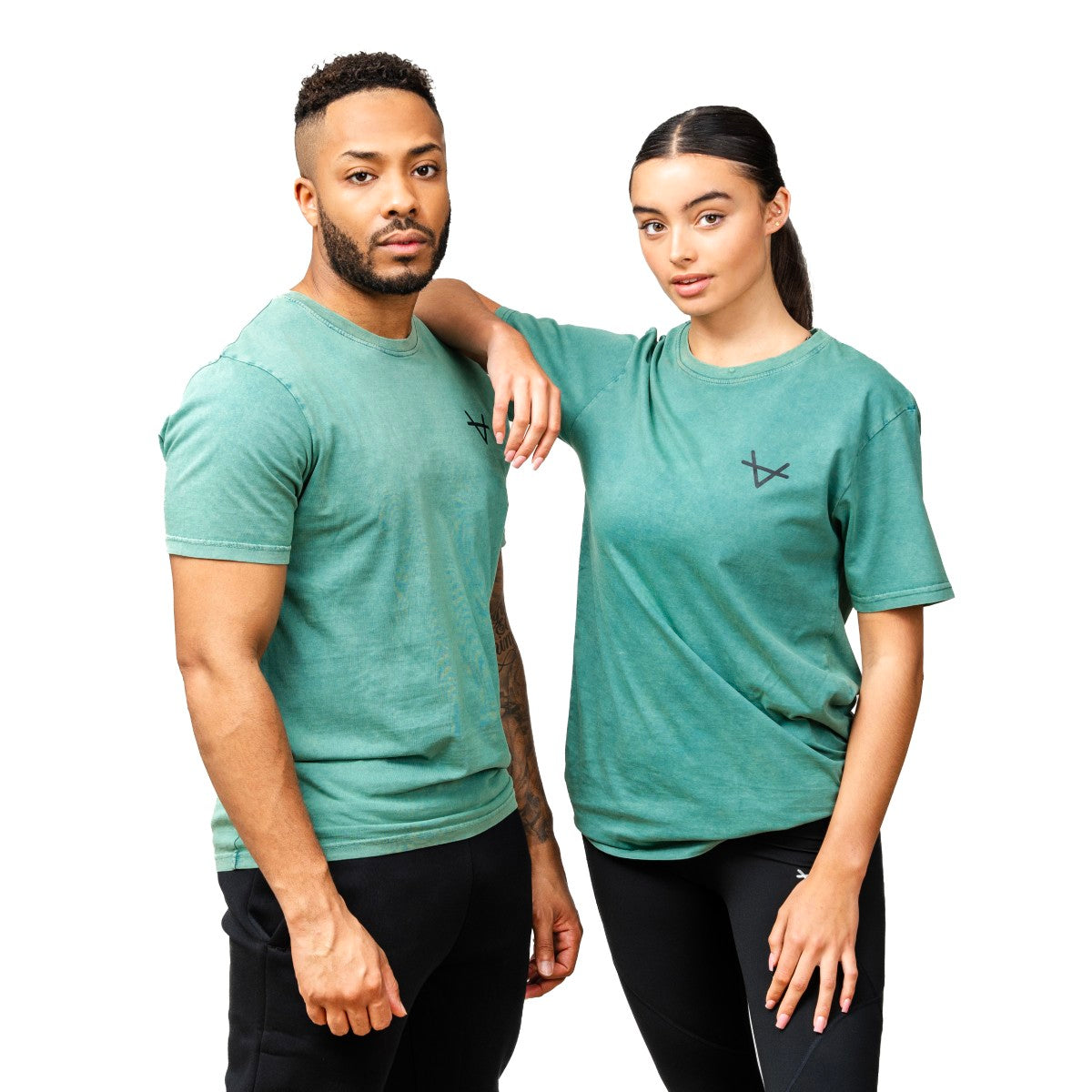 Oxen Washed Tee Green – Oxen Sports